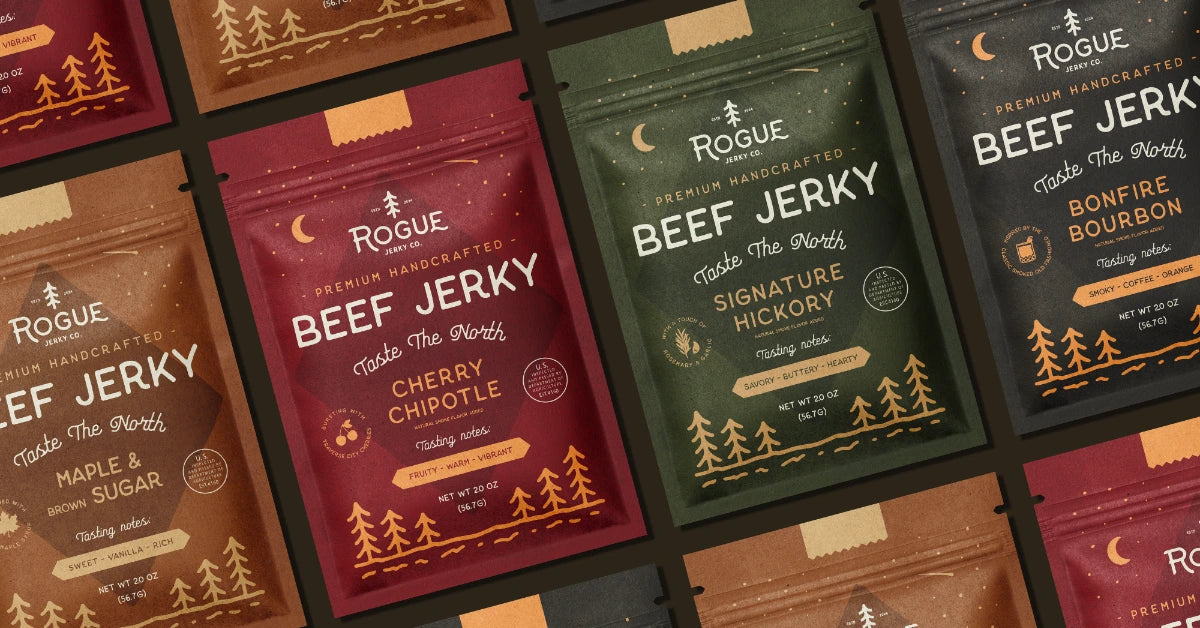 Rogue Jerky Co. Beef Jerky - Bold Northern Flavors | JerkyGent