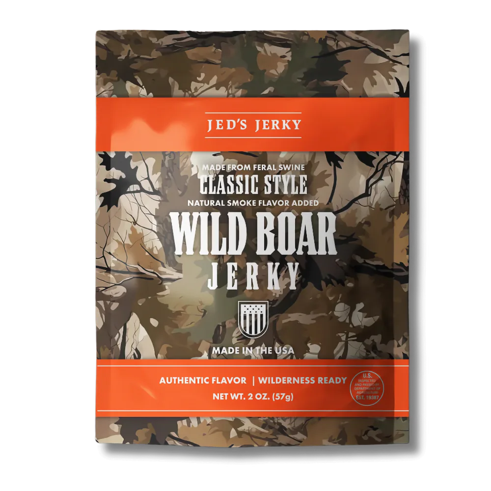 Jed's Jerky Wild Boar Jerky, 2.0-oz – JerkyGent